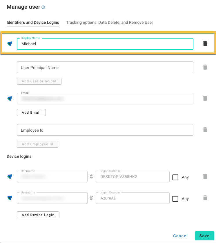 Create and Change Aliases or Display Names – ActivTrak Help Center