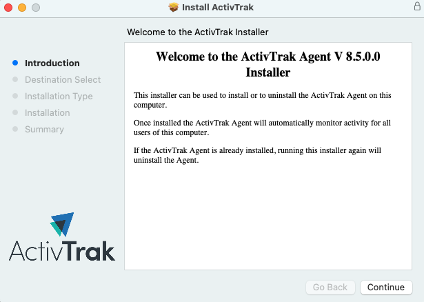 Install the Agent – ActivTrak Help Center